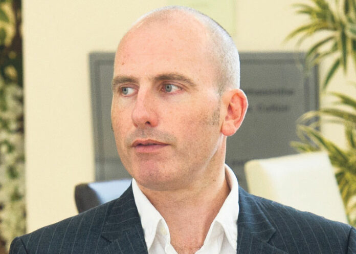 David Coleman in the chair at Raheen Wood - The Clare Champion