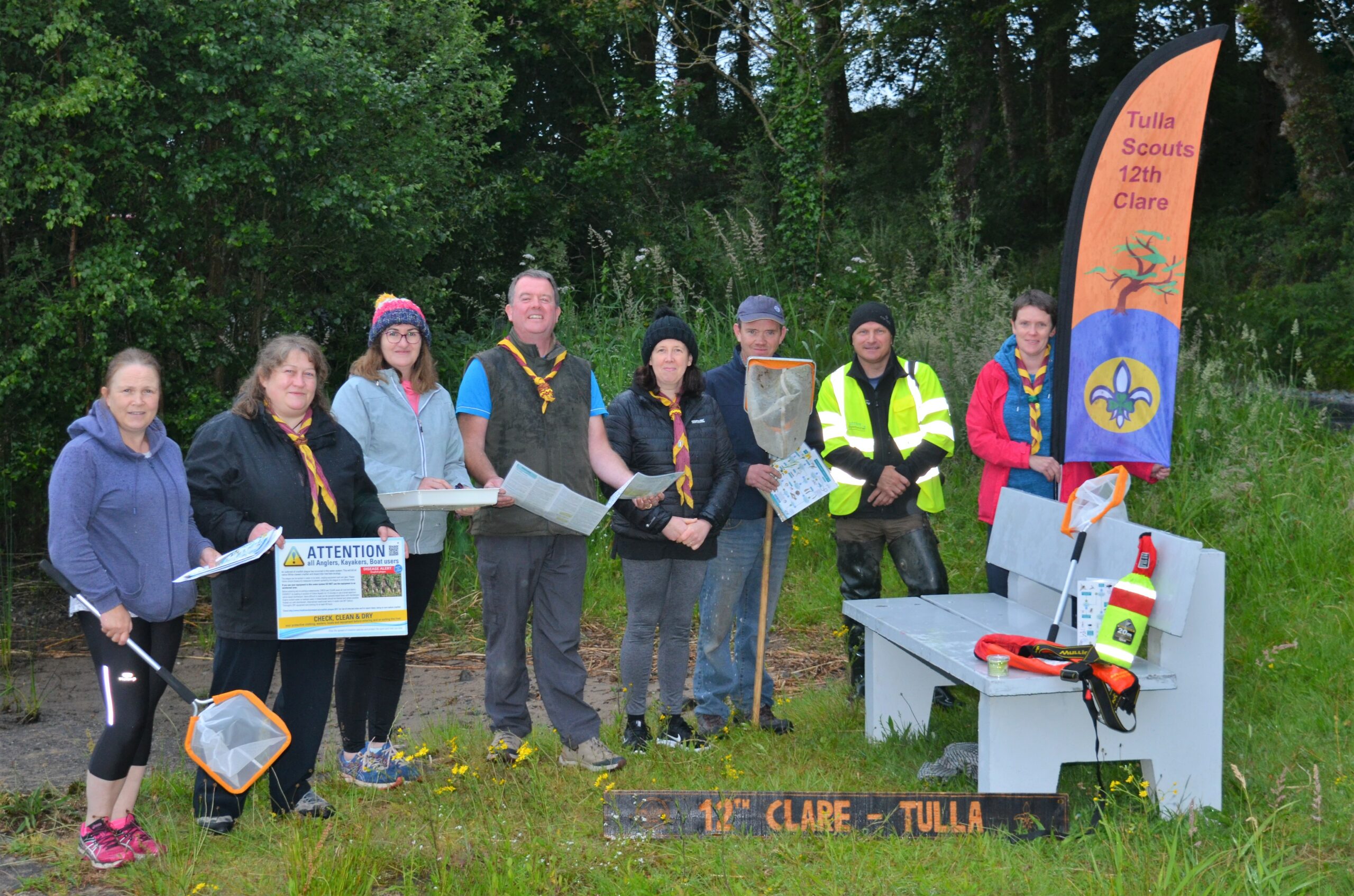 Tulla scouts work to showcase local lake - The Clare Champion