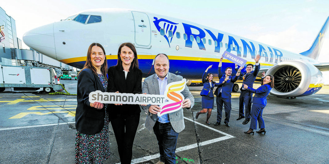 Shannon soaring as Ryanair announces major expansion - The Clare Champion
