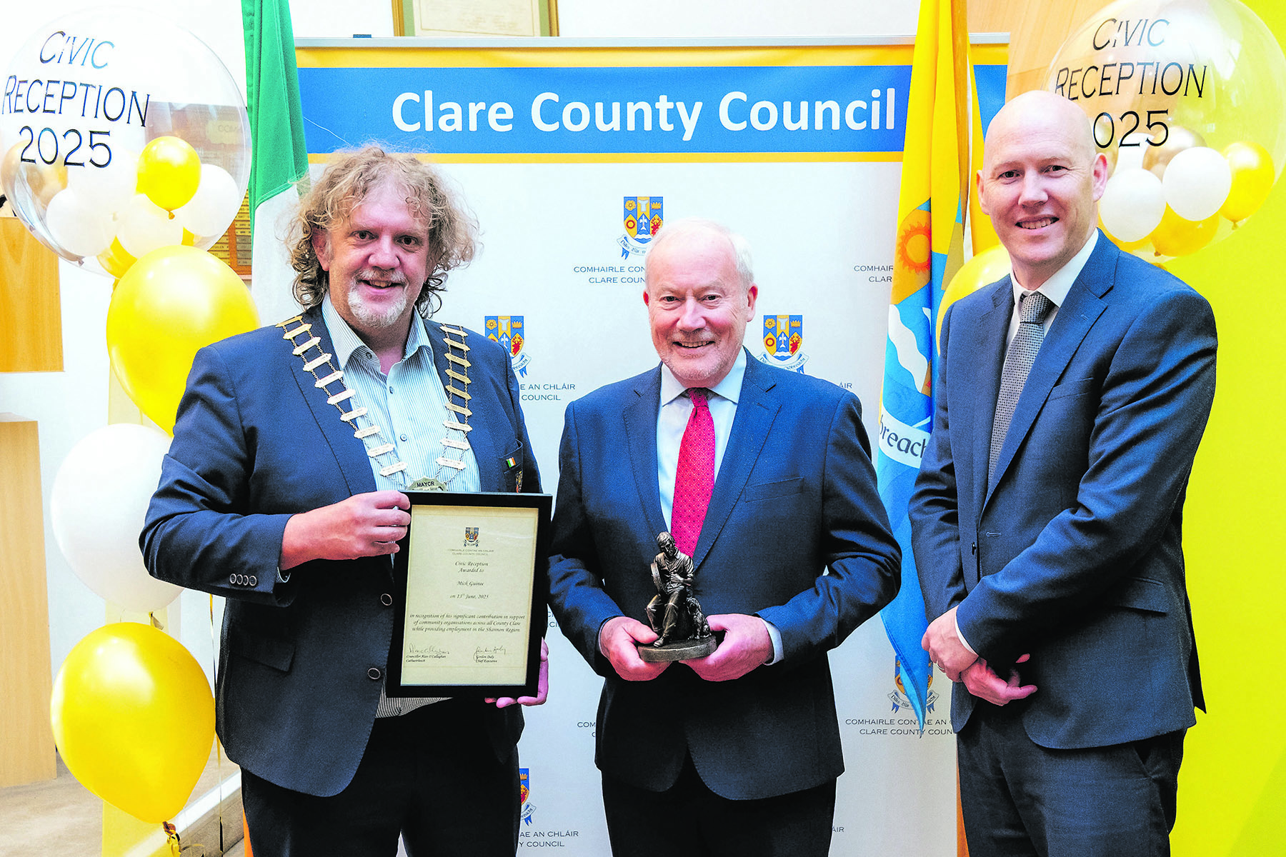 Council honours local heroes - The Clare Champion